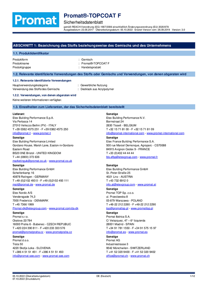 Downloads - Promat