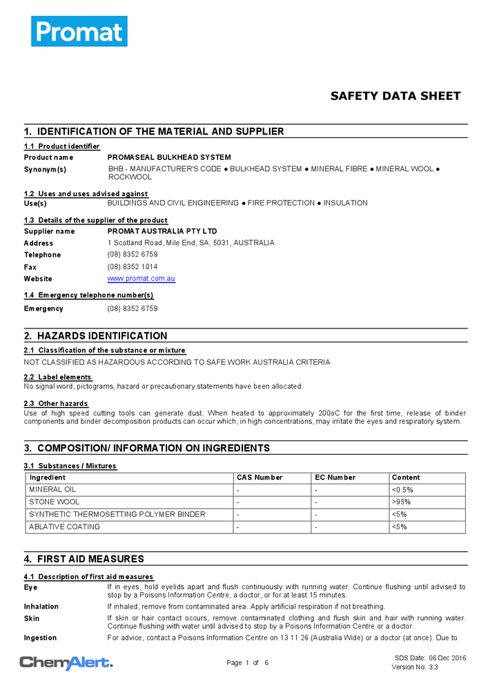 Documentation - Promat