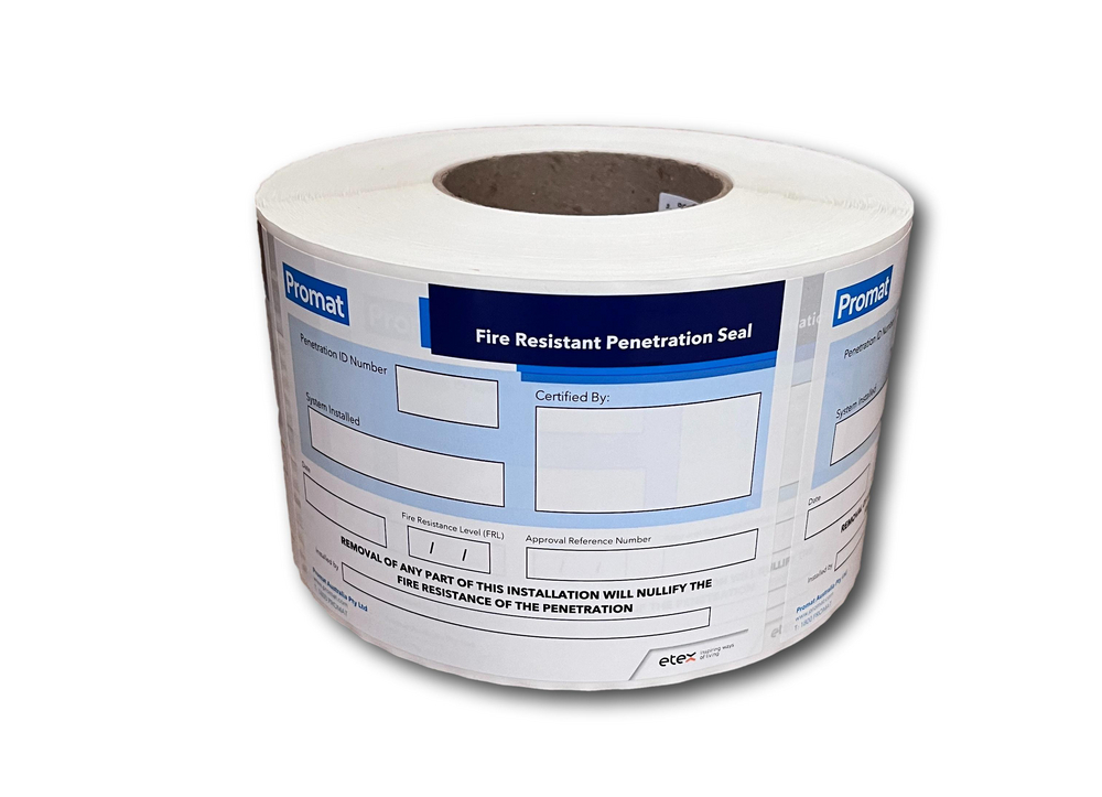 Promat Penetration Seal Sticker - Promat
