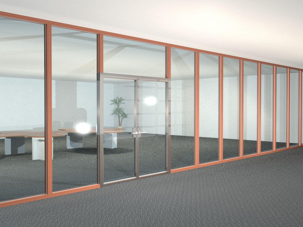 Blocs-portes HOBA® 5 et HOBA® 6 dans cloison PROMAGLAS® 60 - EI 30 ...