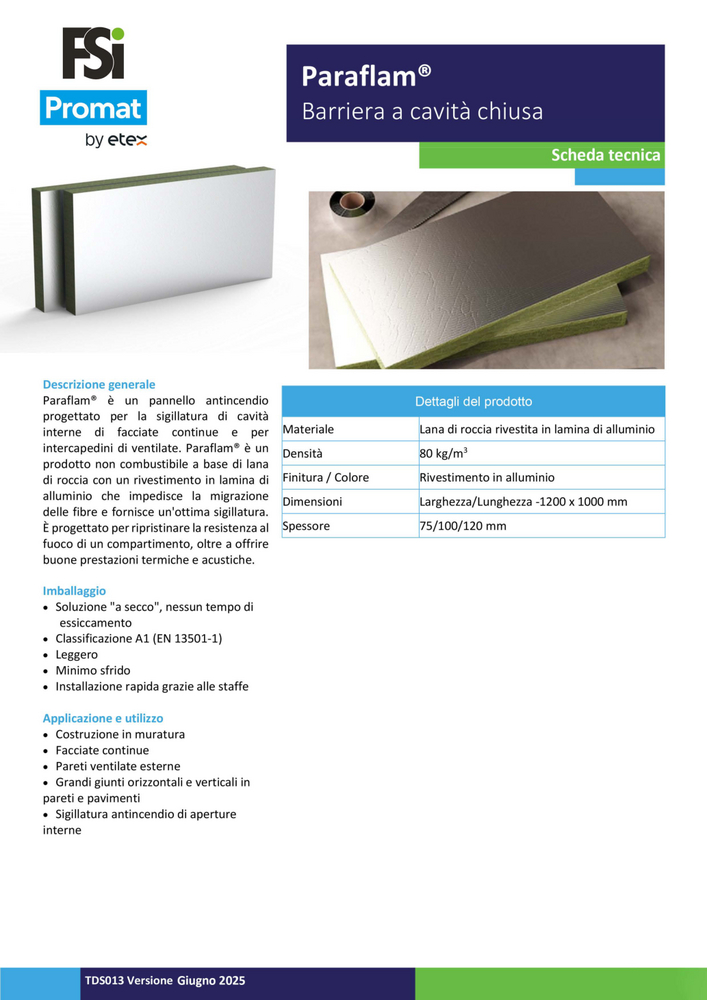 Documentazione per i tuoi Progetti | Promat - Promat