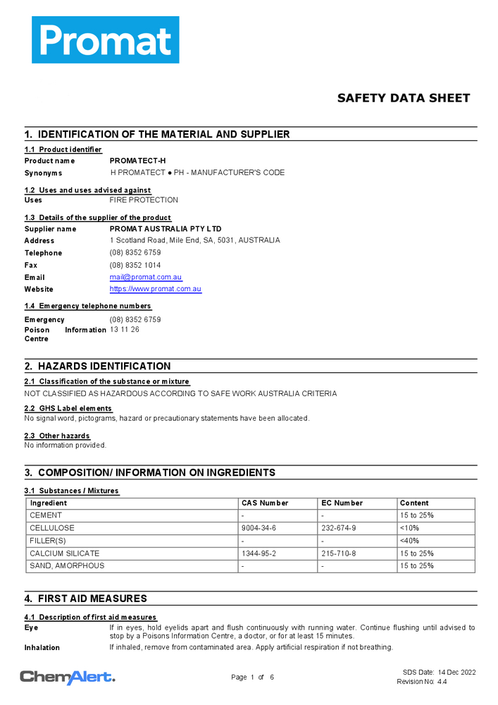Documentation - Promat