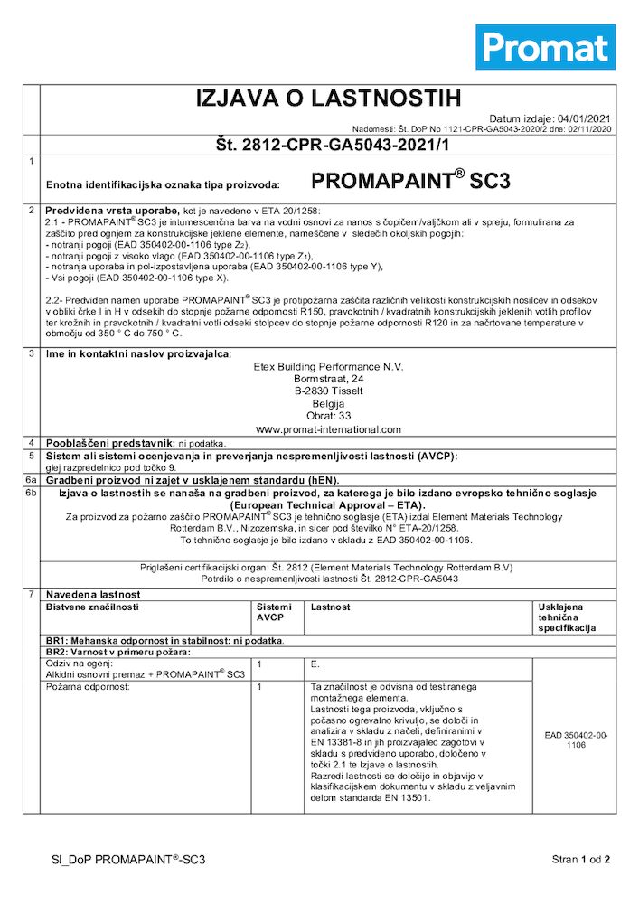 Documentation - Promat